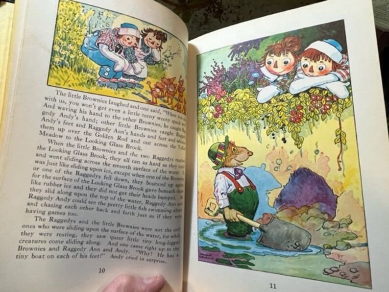 1960 Vintage Raggedy Ann's Wishing Pebble by Johnny - Etsy