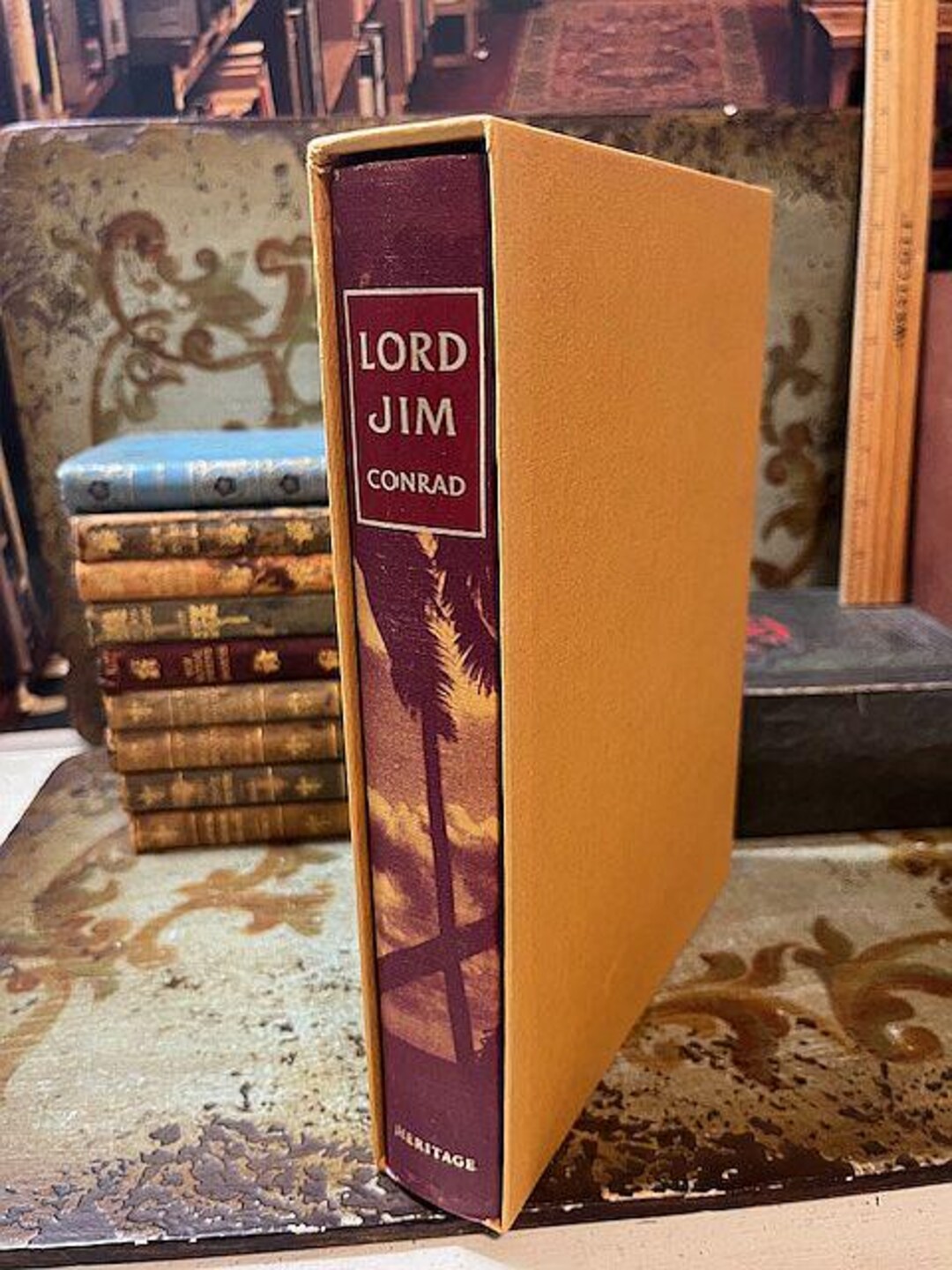 1977 Lord Jim by Joseph Conrad Heritage Press Hb Book Lithographs by ...