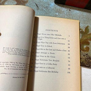 1973 Vintage Pippi Longstocking Childrens PB Book by Astrid Lindgren ...