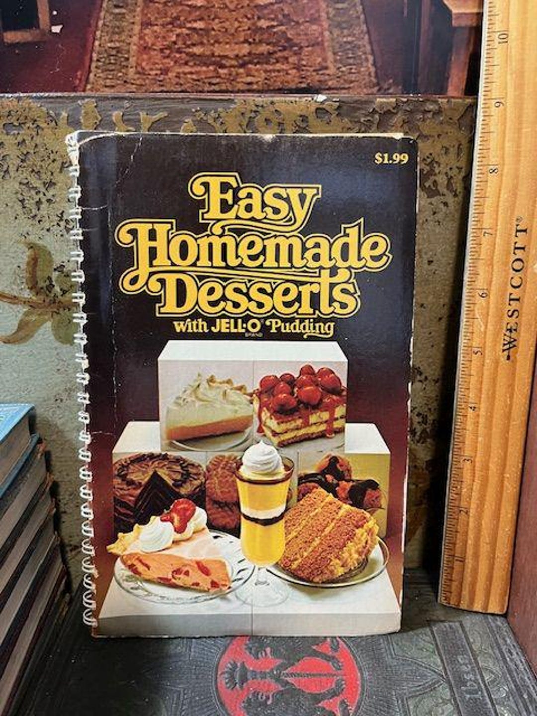 1979 First Edition Easy Homemade Desserts With Jello Pudding Cook Book ...