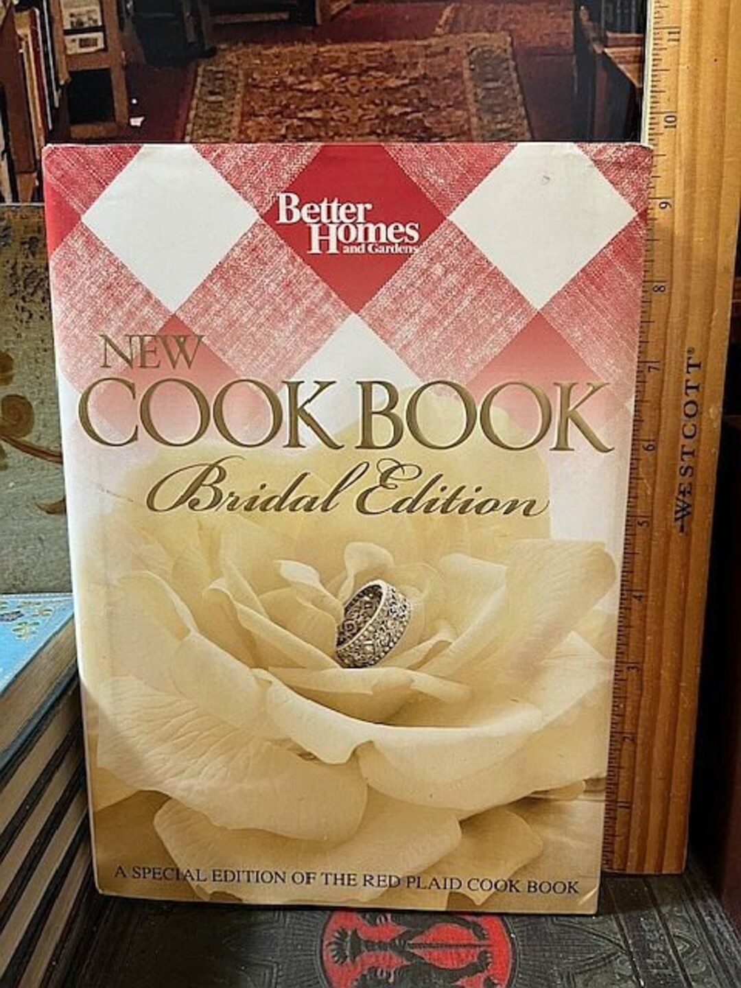Vintage Better Homes and Gardens New Cook Book Bridal Edition Red ...