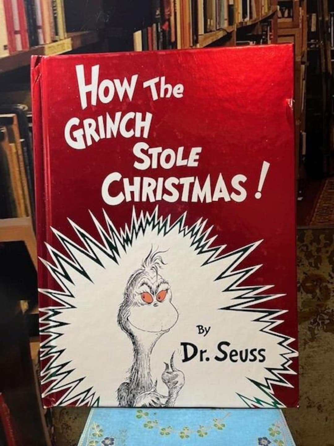 1985 Vintage How the Grinch Stole Christmas Dr. Seuss Large Hb Book ...