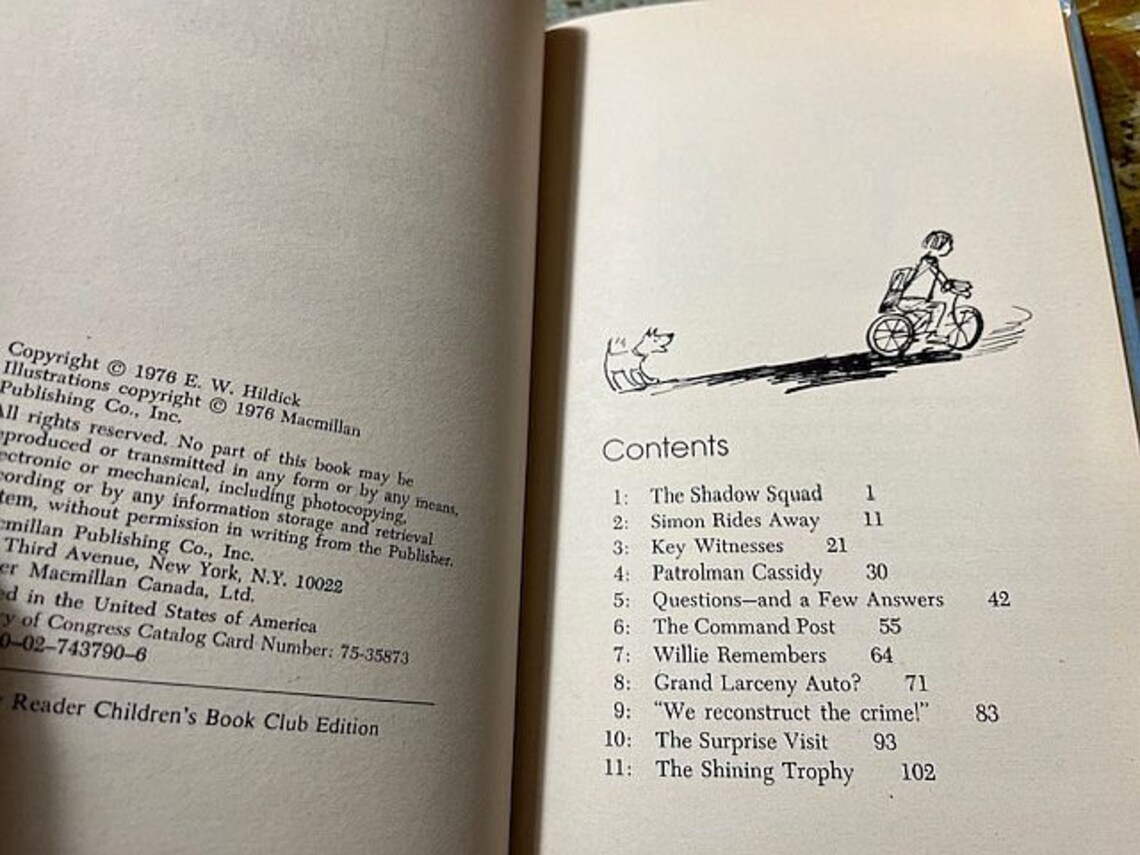 1976 the Case of the Nervous Newsboy Childrens Weekly Reader Book Hb by ...