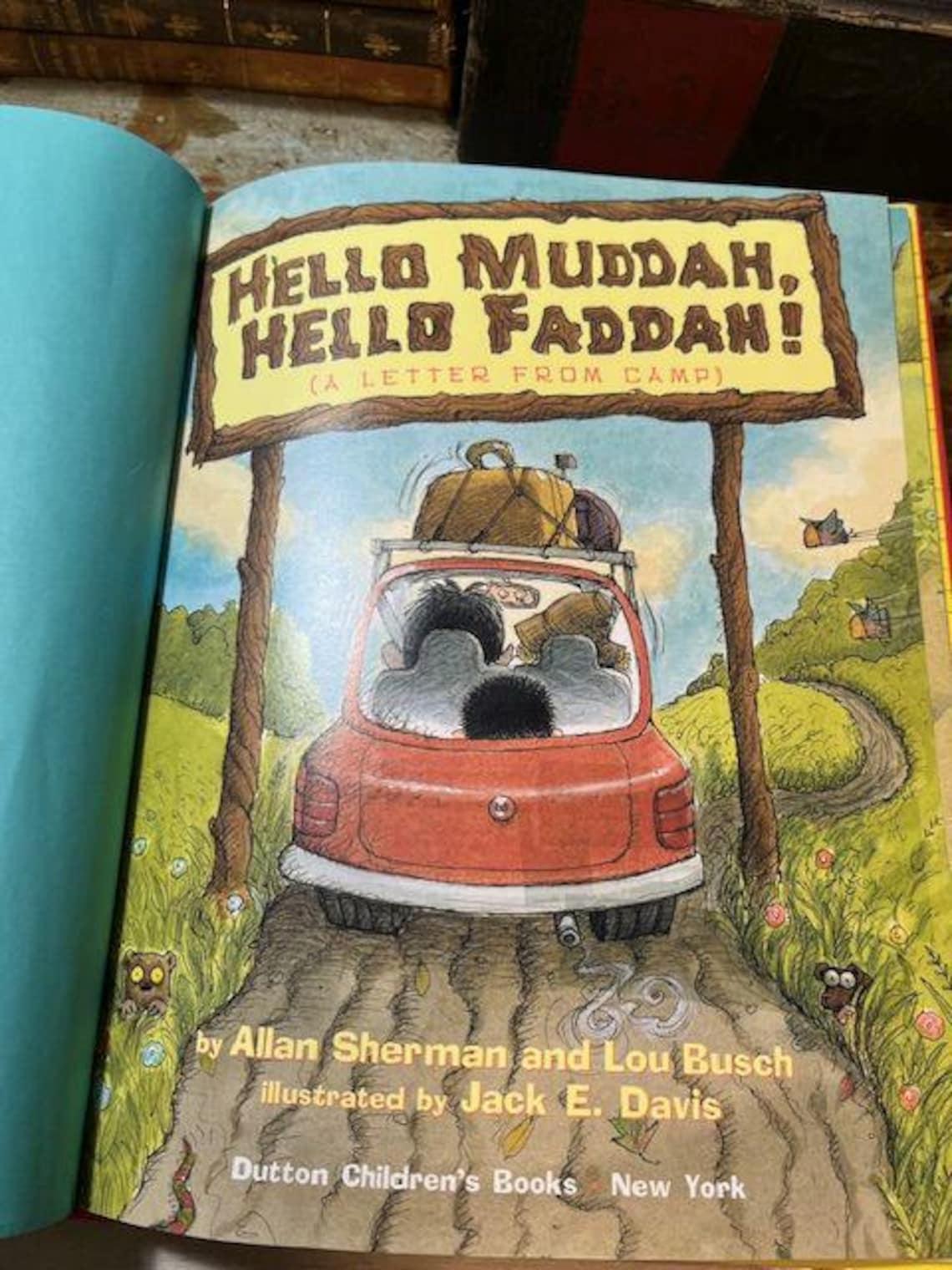 2004 Hello Muddah Hello Faddah ! Large Hb Book Allan Sherman Lou Busch ...