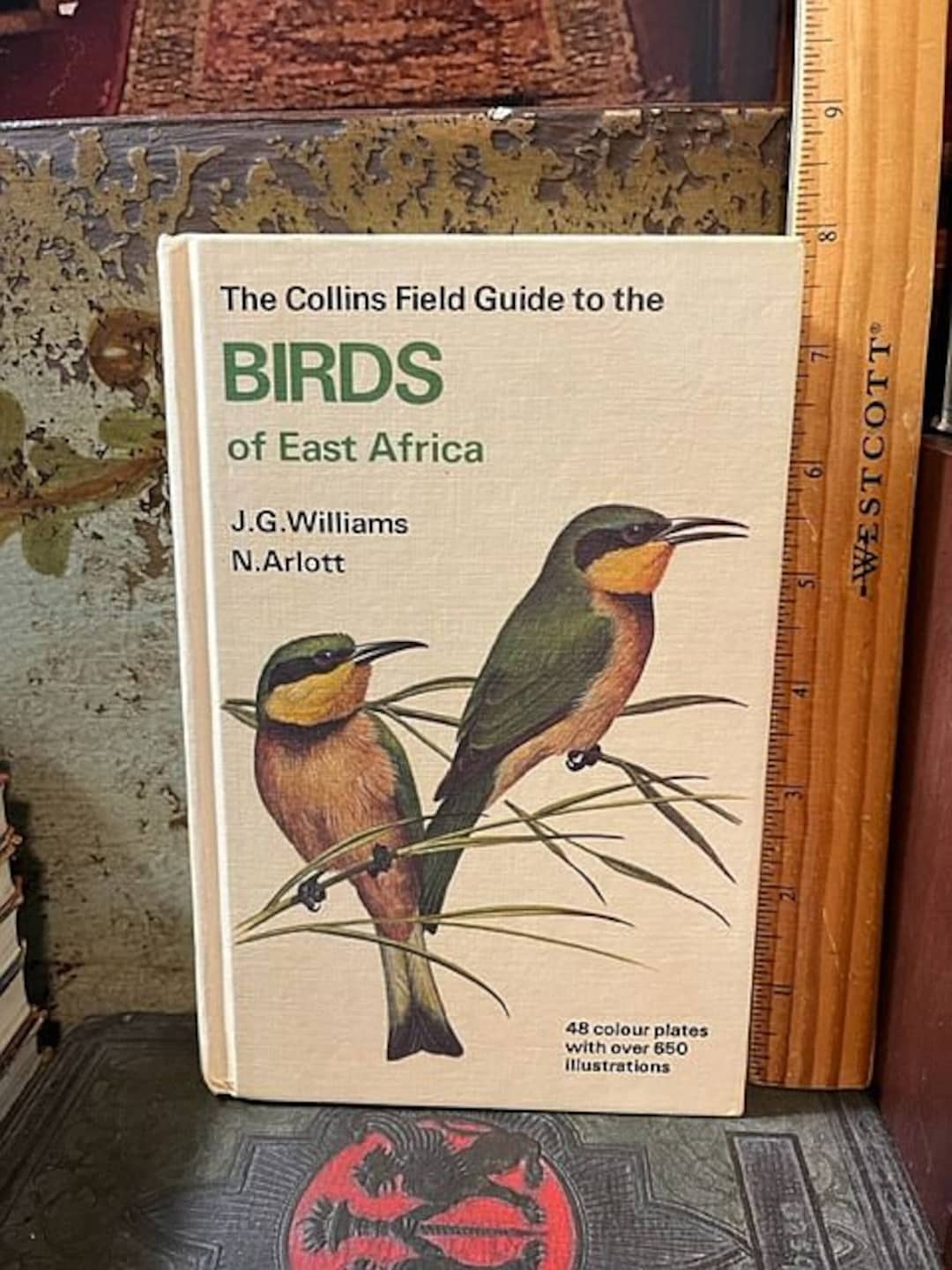 1980 Vintage the Collins Field Guide to the Birds of East Africa HB ...
