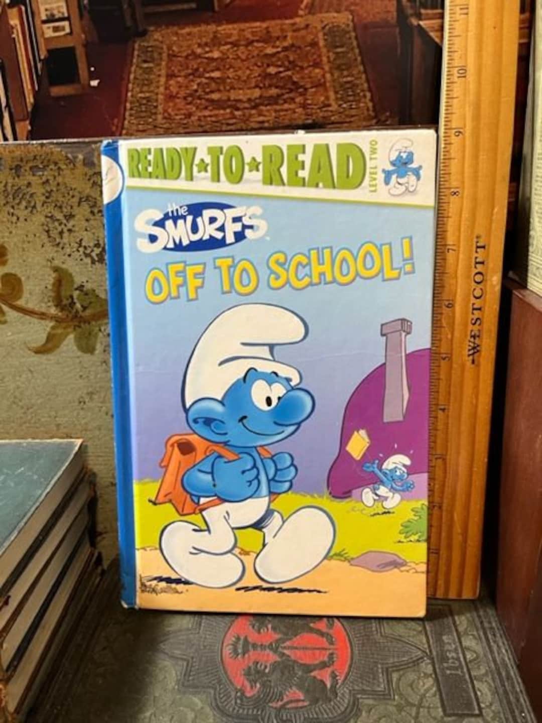 2003 the Smurfs off to School Vintage Childrens HB Book Ready to Read ...
