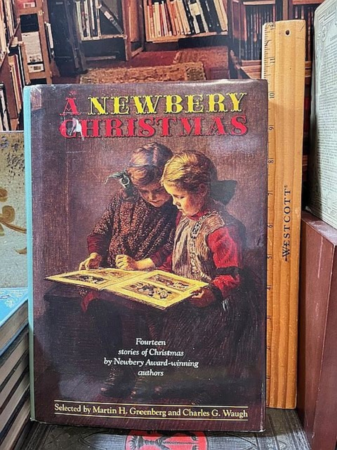 1991 A Newbery Christmas 14 Stories Martin Greenberg Charles Waugh ...