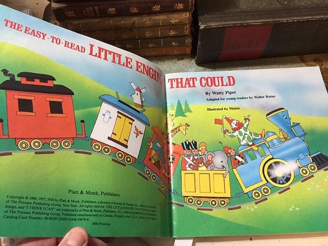 1990 Vintage the Little Engine That Could Childrens Easy to - Etsy