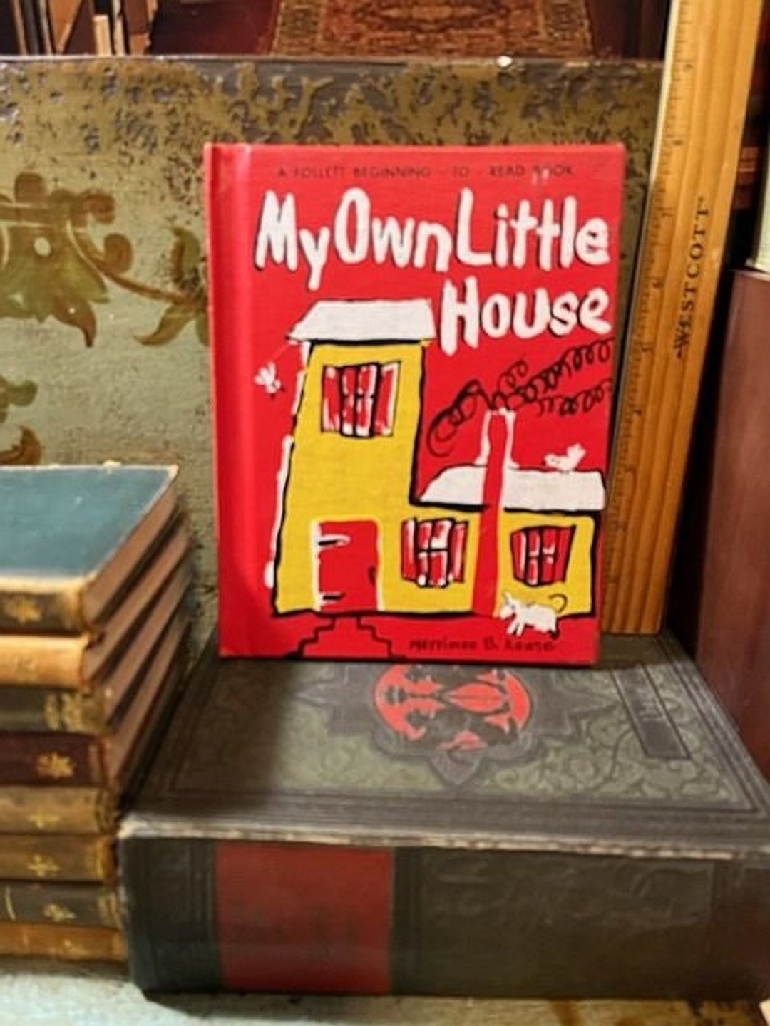 Vintage My Own Little House Childrens Hb Book 1957 by Merriman B. Kaune ...