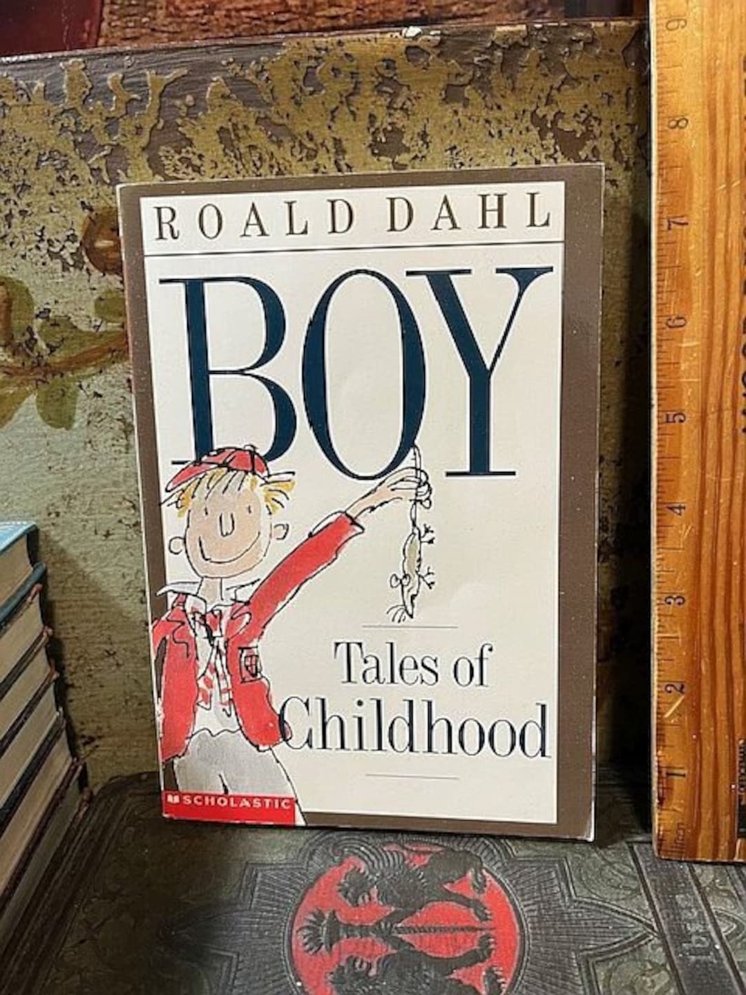 1998 Vintage Roald Dahl BOY Tales of Childhood PB Book Illustrated ...