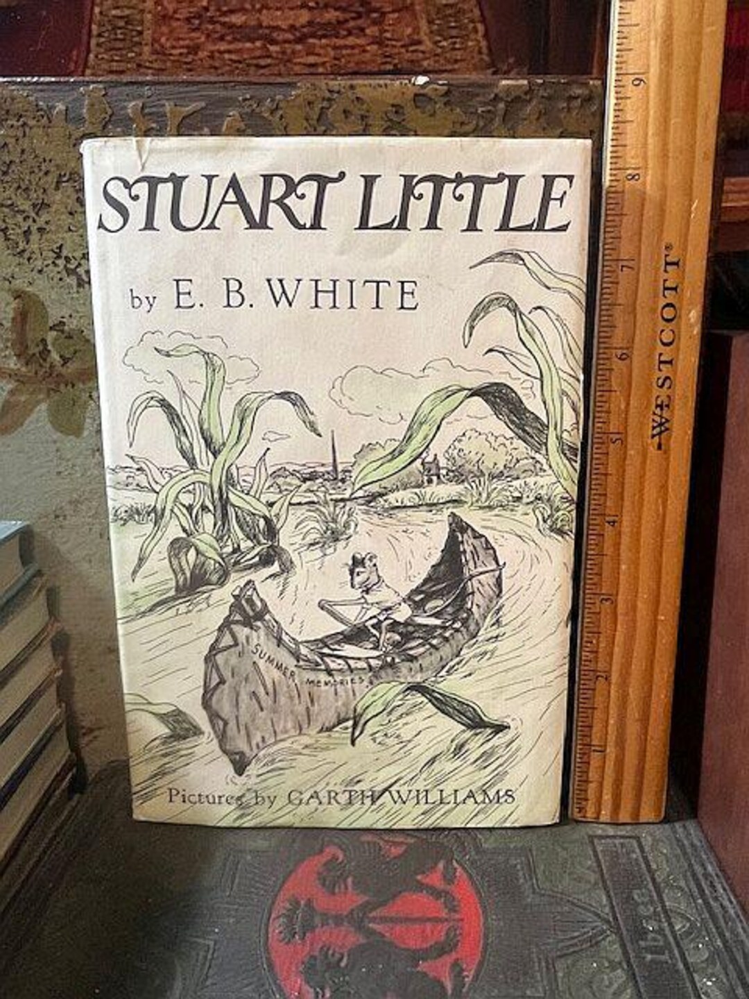 1973 Stuart Little Book Hardback HB E. B. White Garth Williams ...