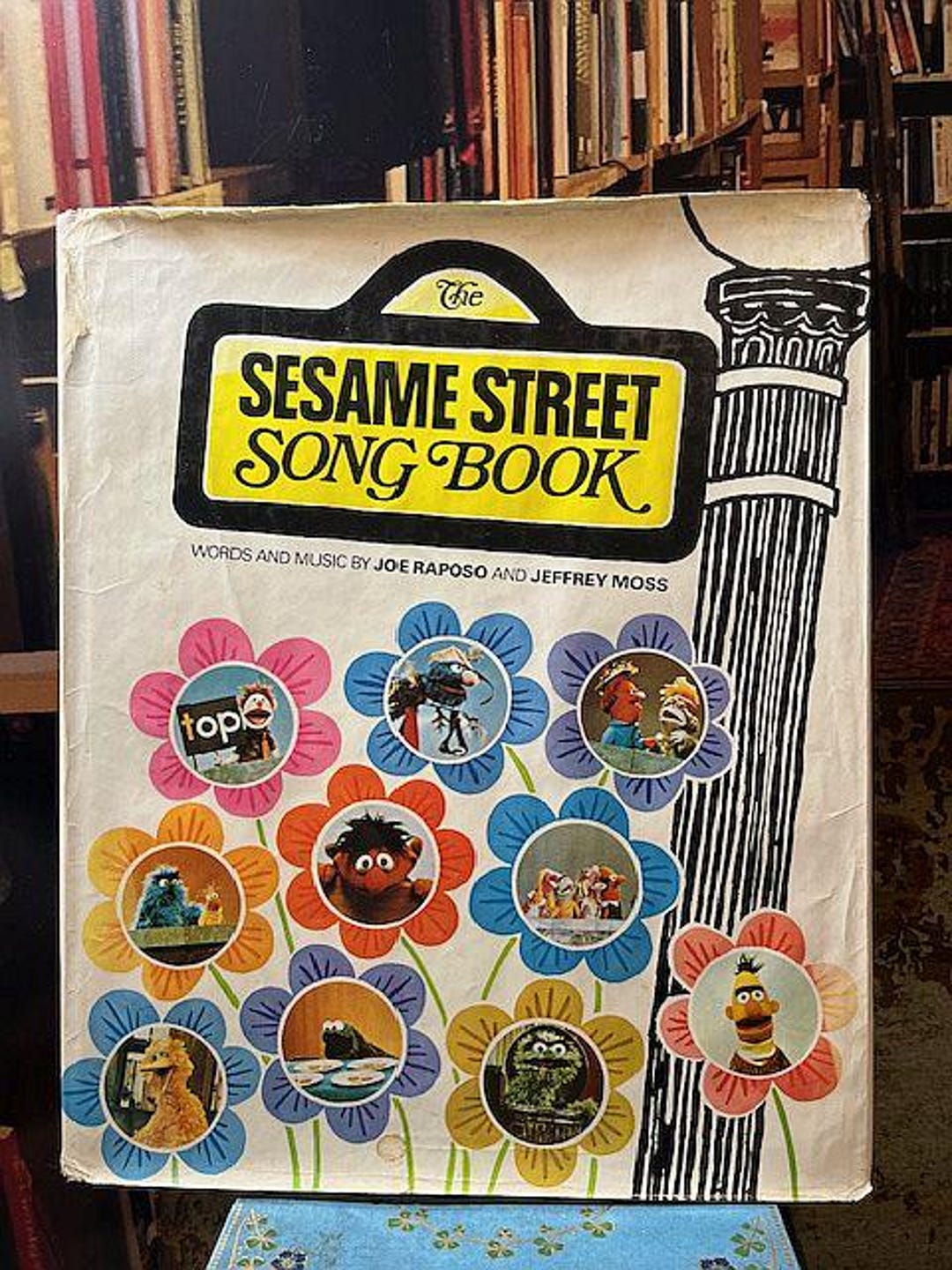 1971 First Printing Sesame Street Song Book Vintage Childrens Large HB ...