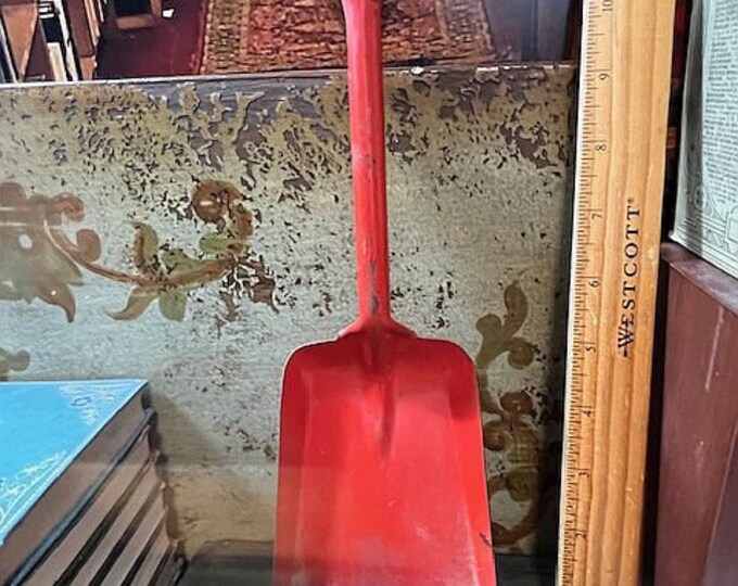 Vintage Toy Red Shovel Metal 50's Chippy Rusty - Etsy