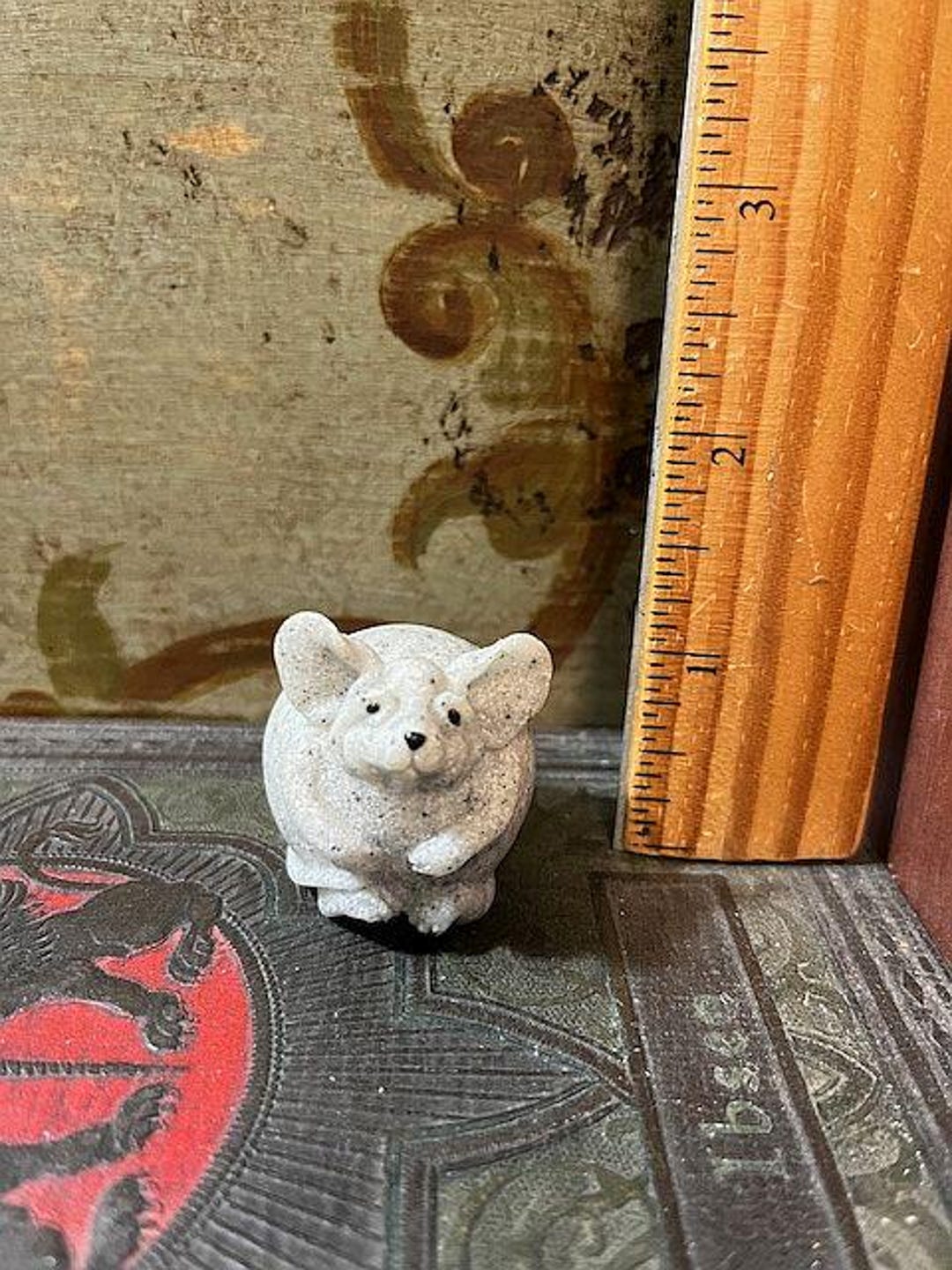 Vintage Quarry Critters Mini Mouse Figurine 2005 - Etsy