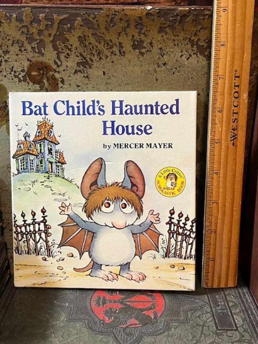 Rare 1983 Bat Child's Haunted House With 4 Critter Kids Cards Pb ...