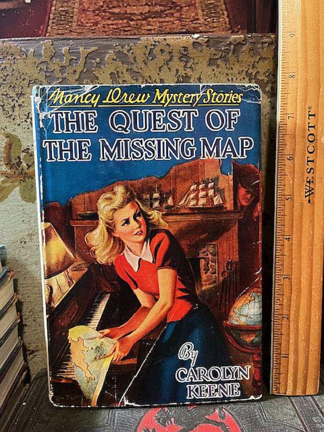 1942 the Quest of the Missing Map Nancy Drew Mystery Stories HB W/dj ...