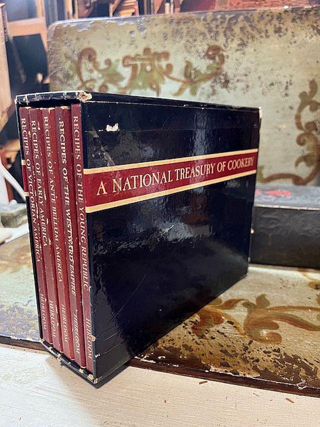 1967 A National Treasury of Cookery Cookbook 5 Book Set Vintage Cook ...