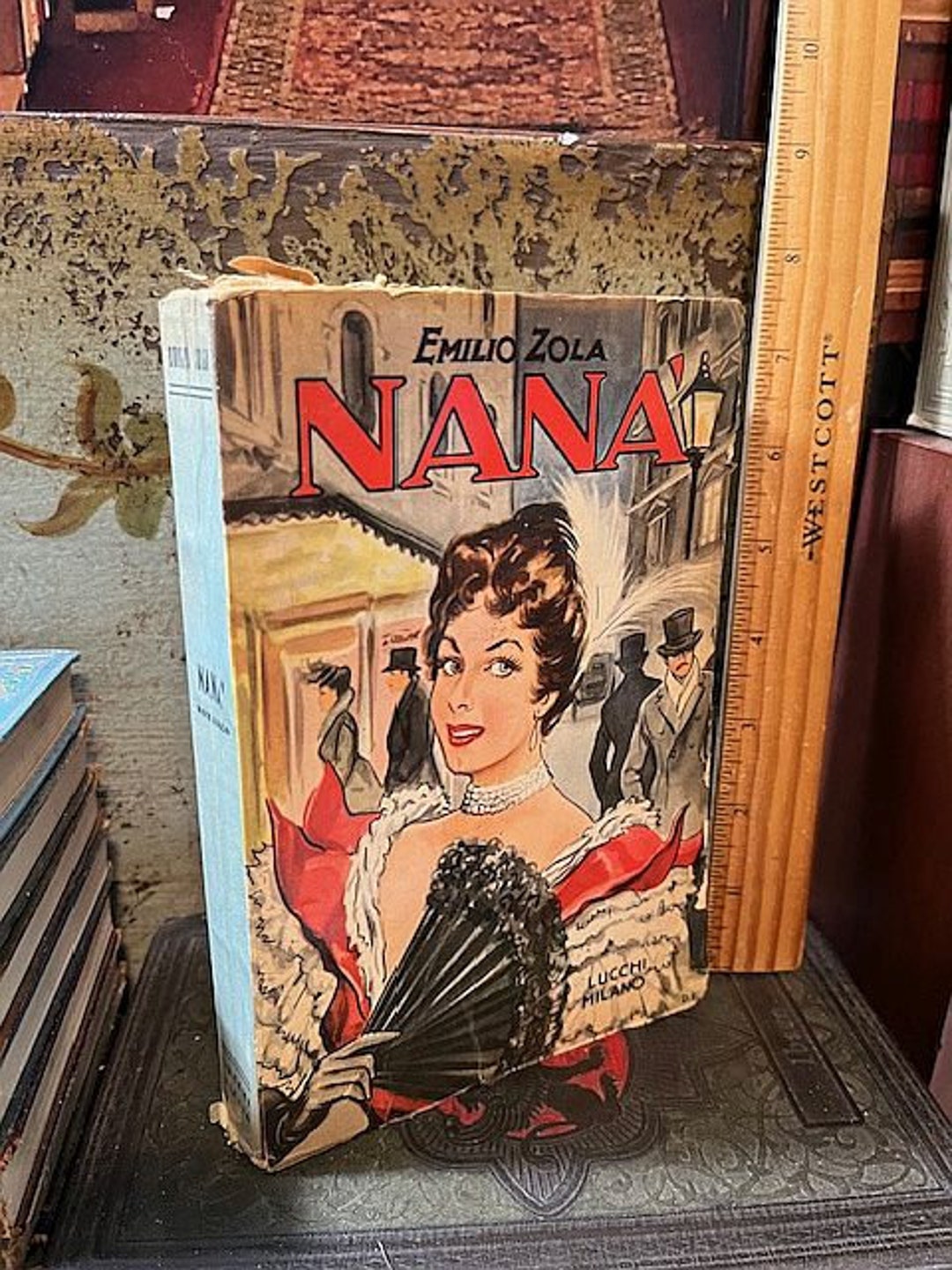 Nana by Emilio Zola Vintage Italian 1966 PB Book Italy Romanzo ...