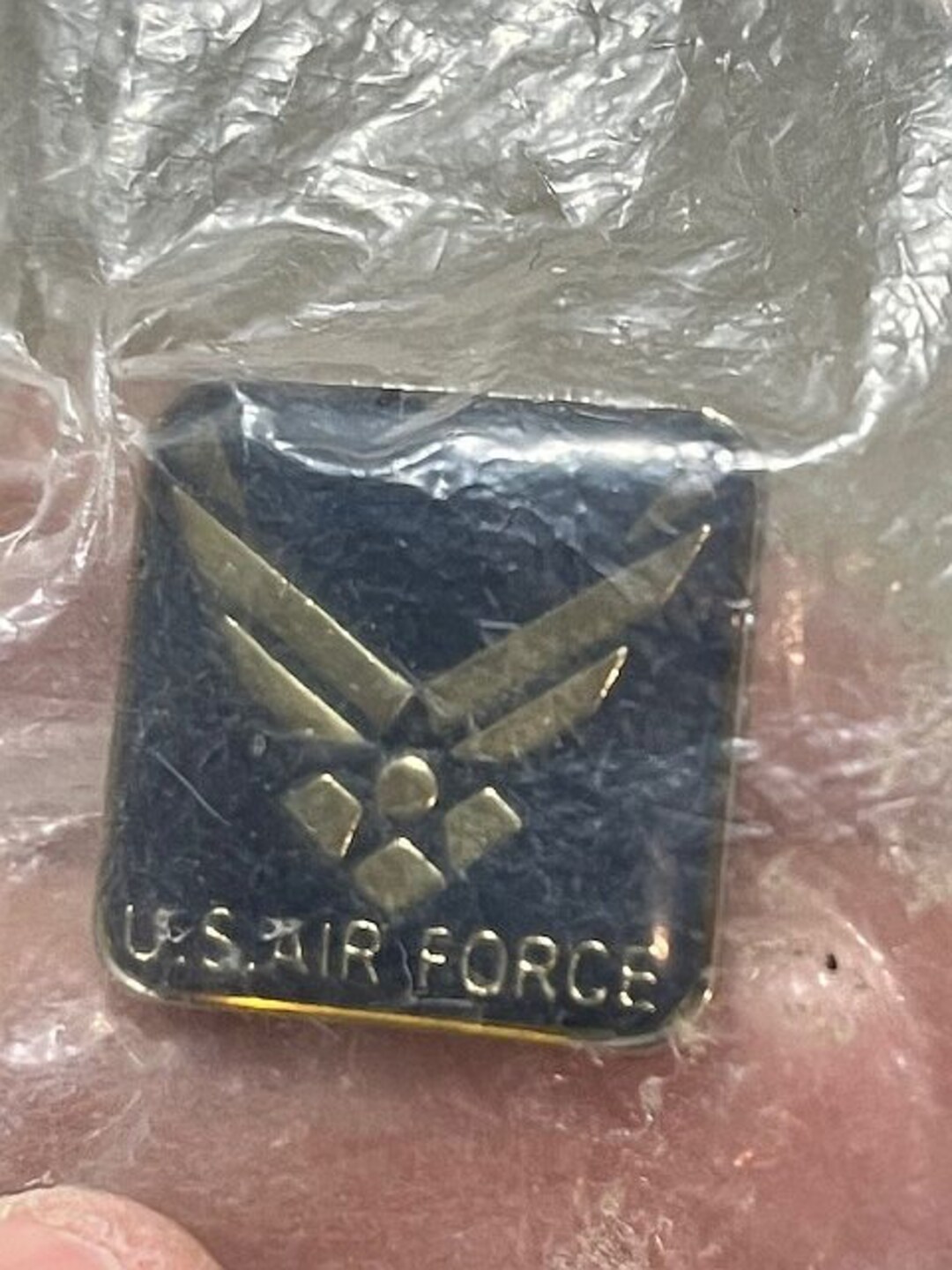 Vintage Air Force U. S. Military Pin Blue Still Sealed in Bag - Etsy