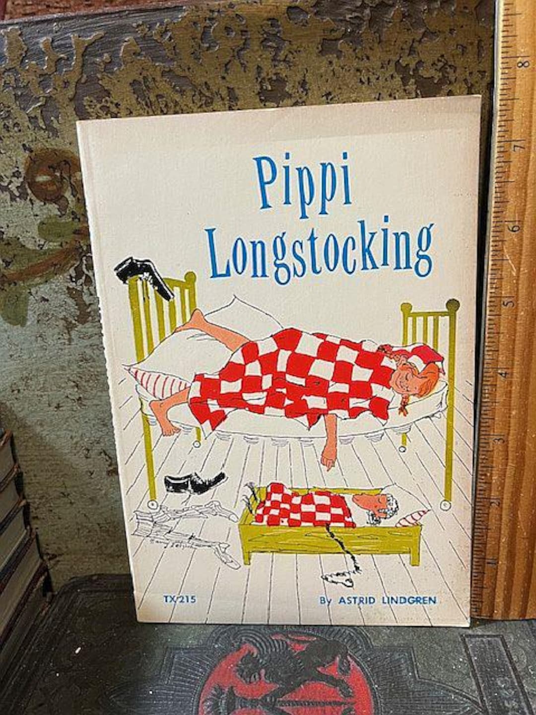 1973 Vintage Pippi Longstocking Childrens PB Book by Astrid Lindgren ...
