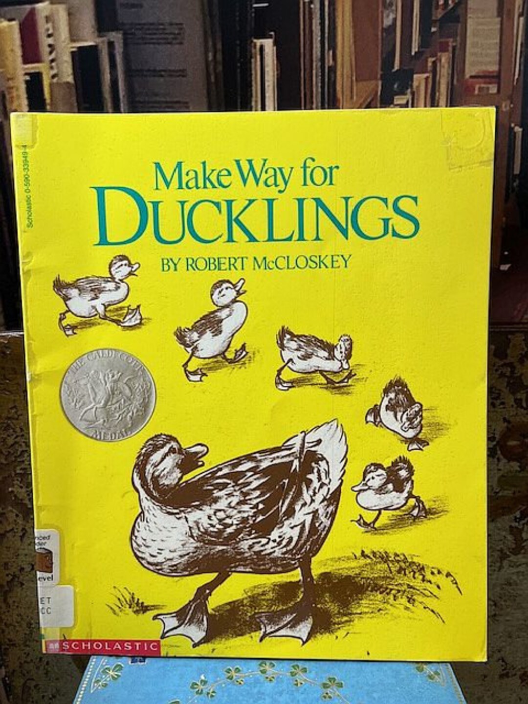 1969 Vintage Make Way for Ducklings Illustrated Childrens Robert ...