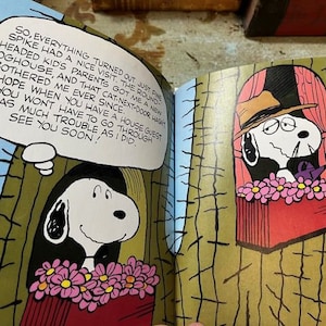 1986 Snoopy Spike and the Cat Next Door the World of Snoopy Vintage ...