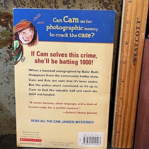 Vintage Cam Jansen the Mystery of the Babe Ruth Baseball Fun Childrens ...