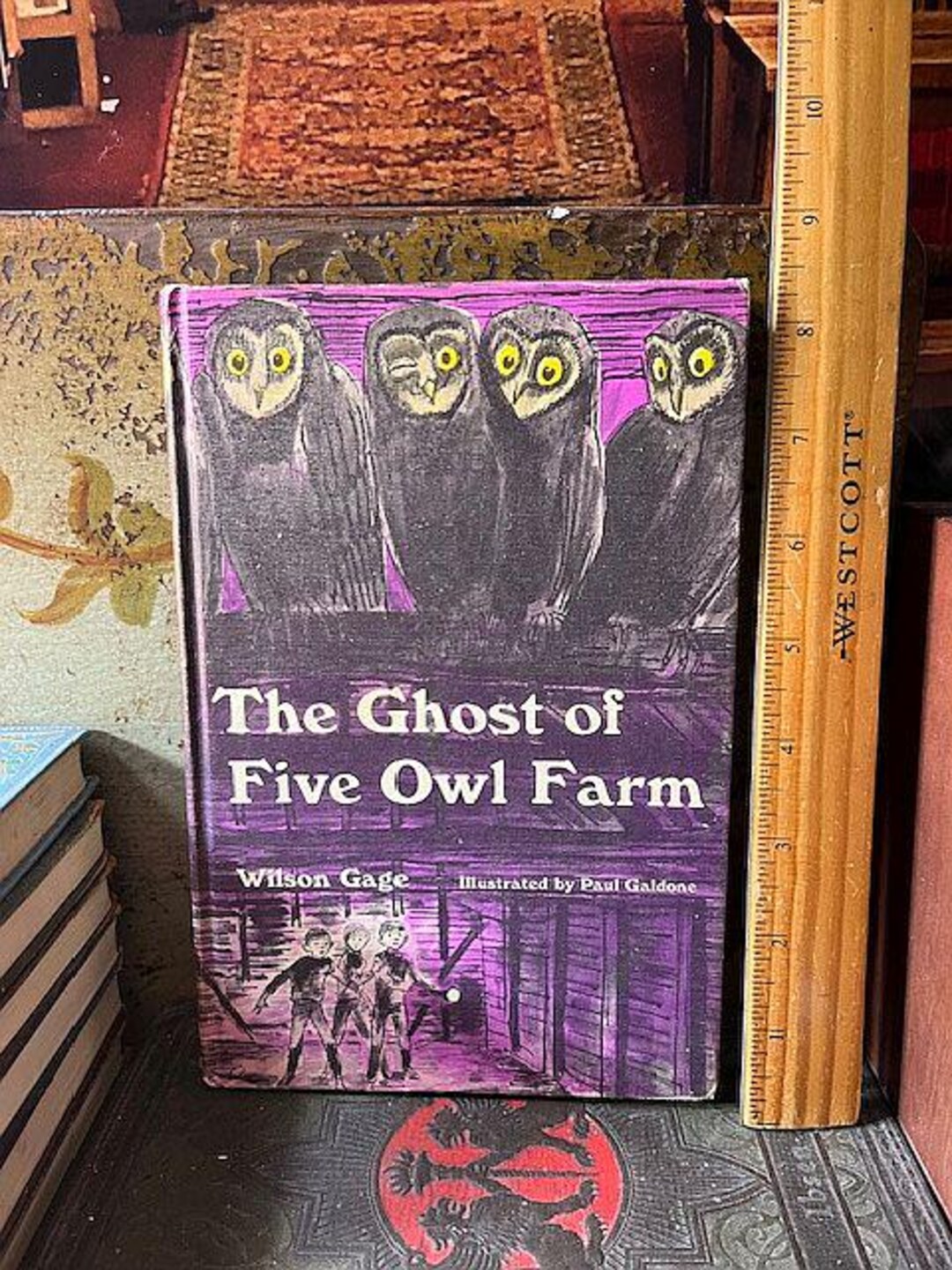 1966 the Ghost of Five Owl Farm by Wilson Gage HB Book Paul Galdone ...