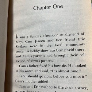 Vintage Cam Jansen the Mystery of the Babe Ruth Baseball Fun Childrens ...