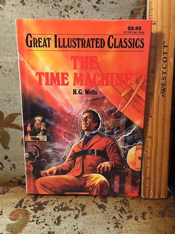 The Time Machine Hg Wells Book Cover