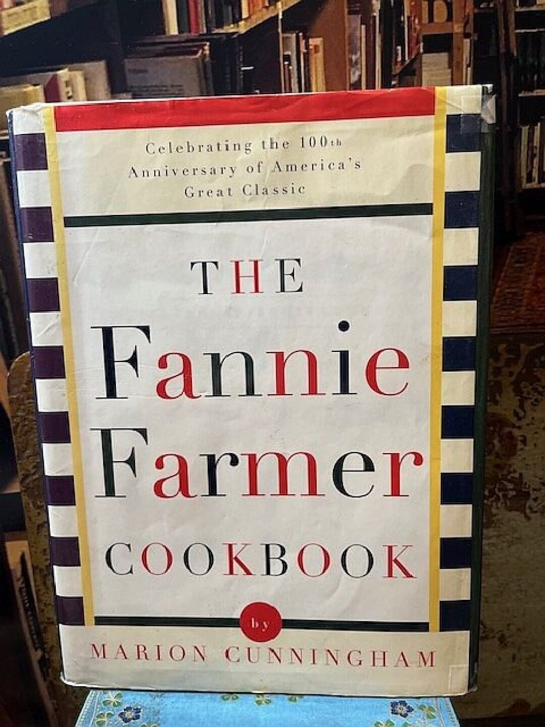2003 Vintage the Fannie Farmer Cookbook HB W/dj Book Vintage Marion ...
