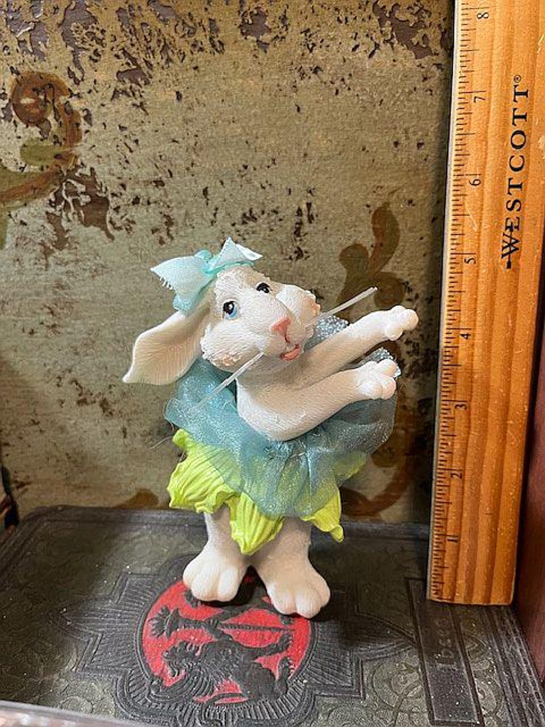 Cute Vintage HULA Bunny Rabbit Figurine Figure Hawaiian - Etsy