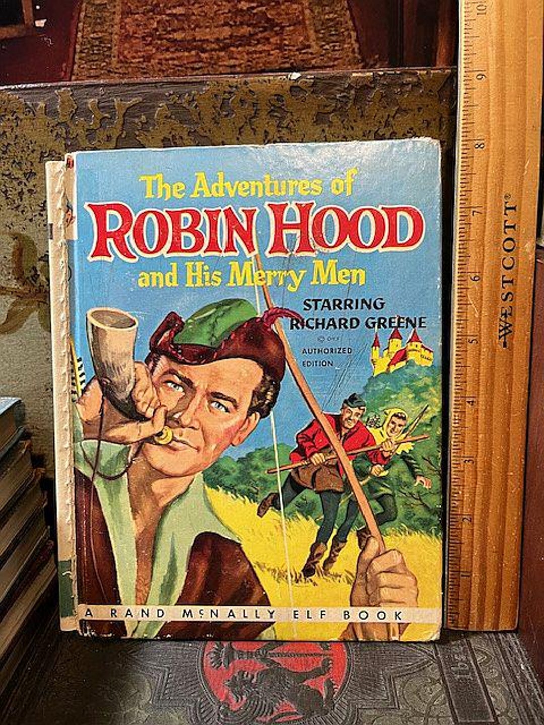 1955 the Adventures of Robin Hood and His Merry Men Hb Book A Rand ...