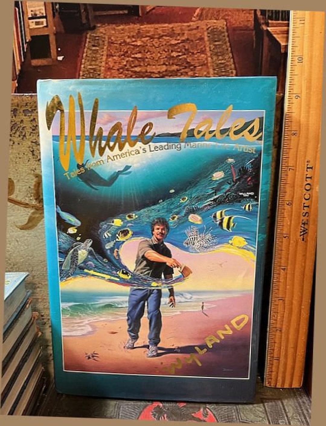 1995 Whale Tales Marine Life Artist Wyland Vintage HB W/dj Book - Etsy