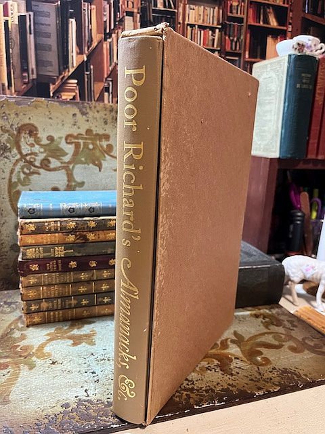1964 Norman Rockwell Illustrated Poor Richard's Almanacks Etc. Hb Book ...