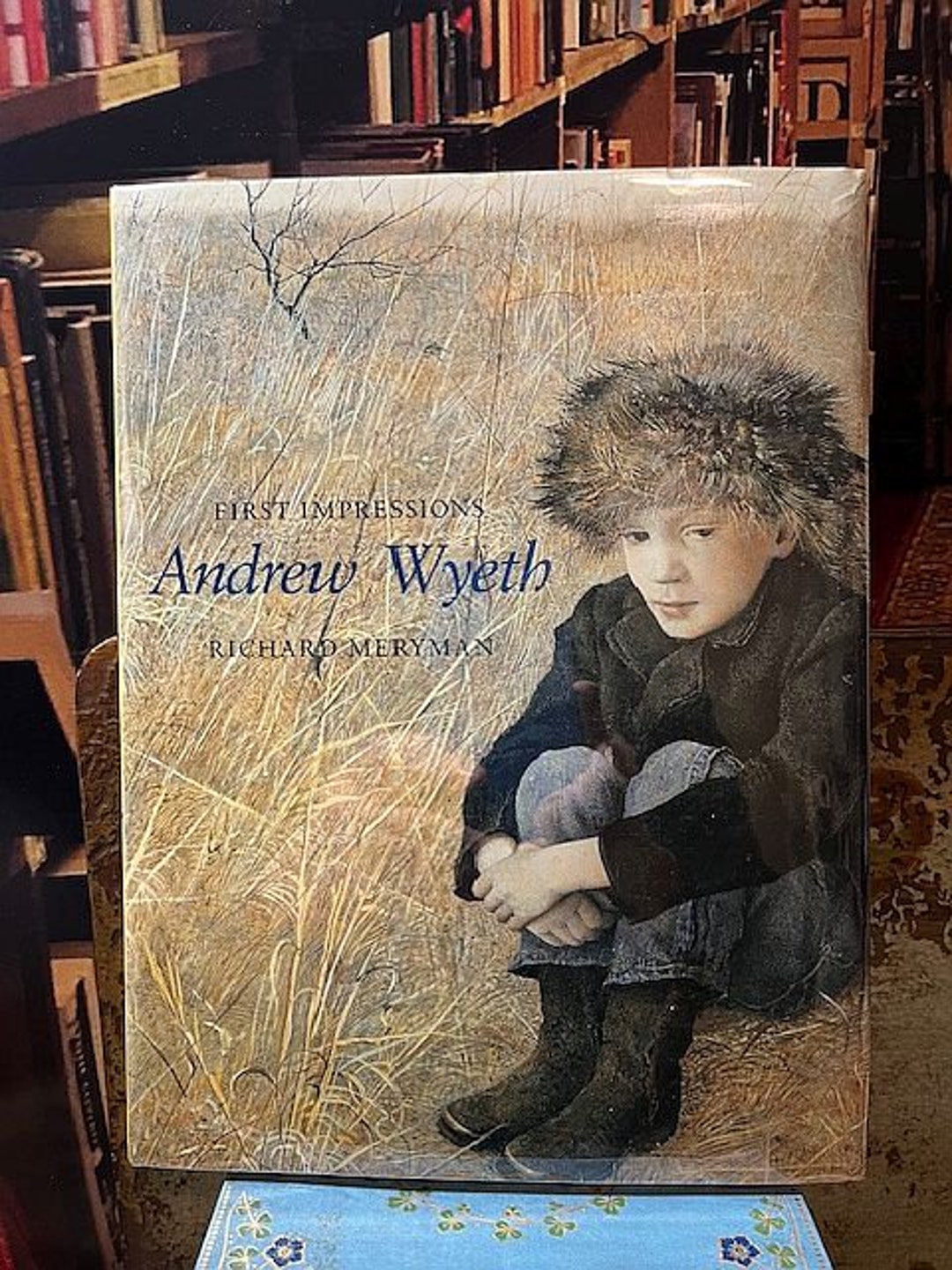 1991 First Impressions Andrew Wyeth Hb Book W/dj & Clear Brodart Cover ...