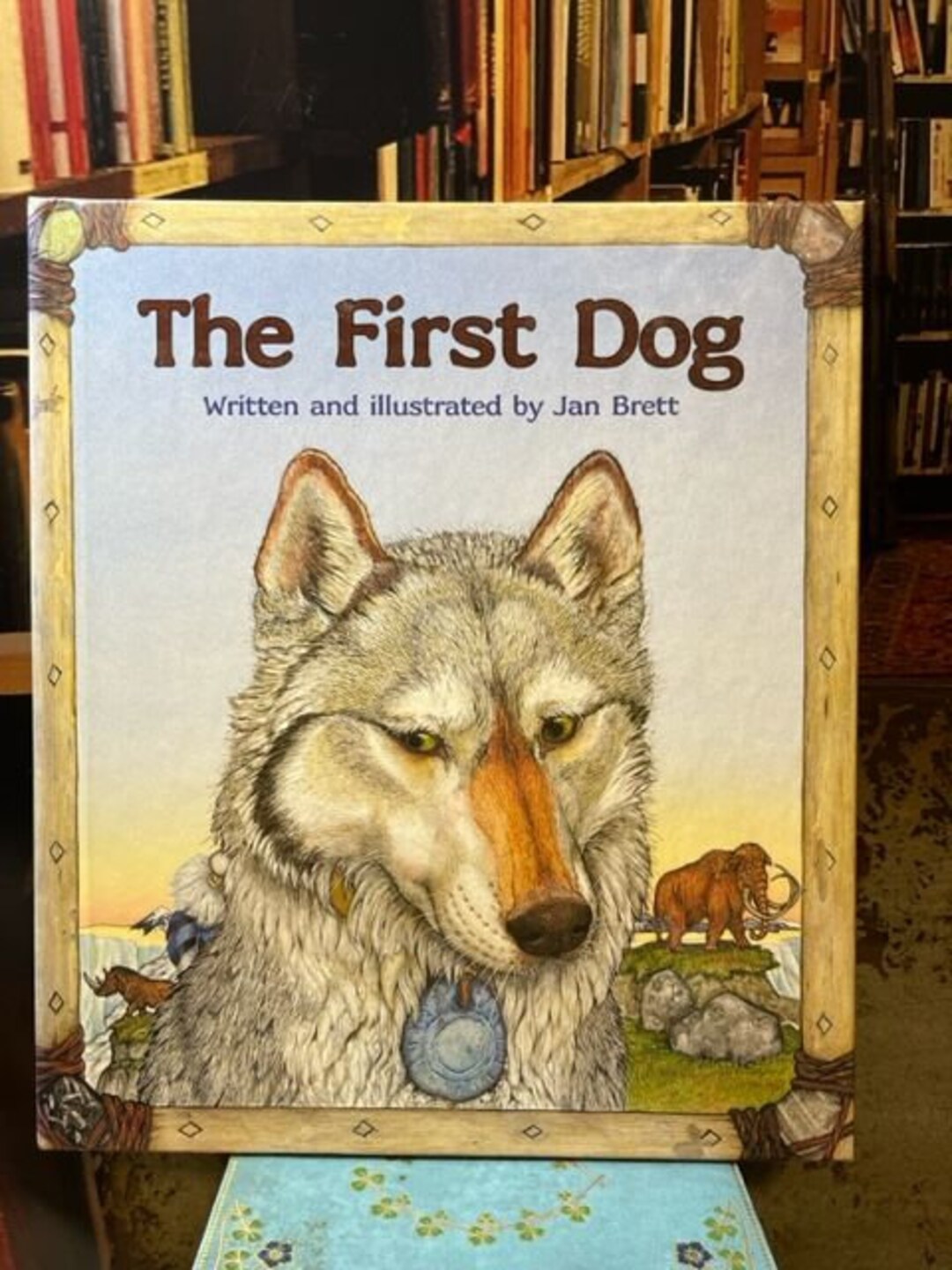 1988 the First Dog Hb Childrens Book Jan Brett Dogs - Etsy