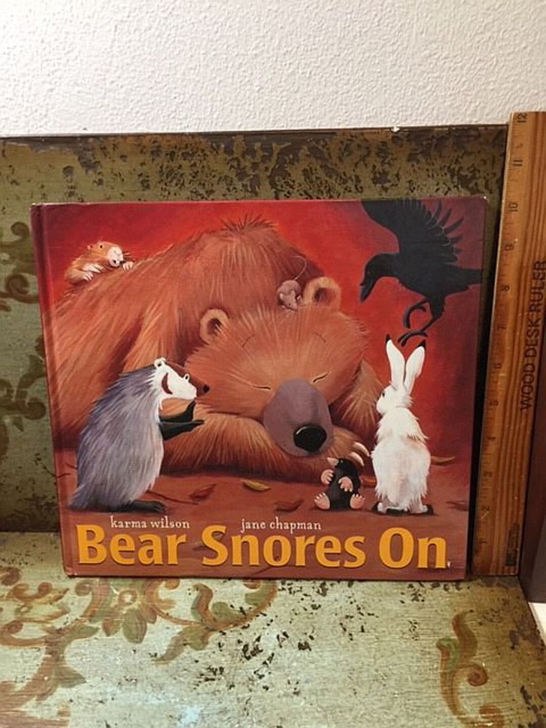 2001 Vintage Bear Snores on Hb Book by Karma Wilson Jane - Etsy