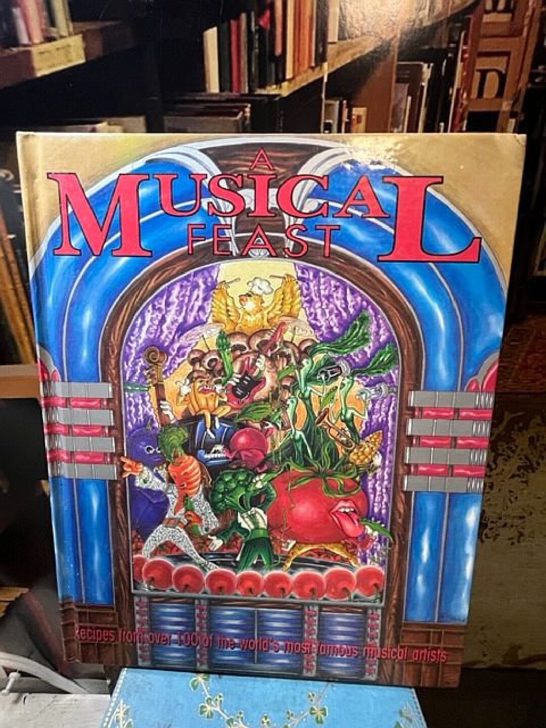 Vintage 1995 Musical Feast Music Stars Recipes Cookbook Favorite ...