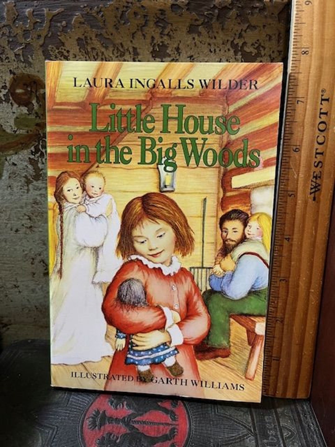 1981 Little House in the Big Woods PB Book by Laura Ingalls Wilder ...
