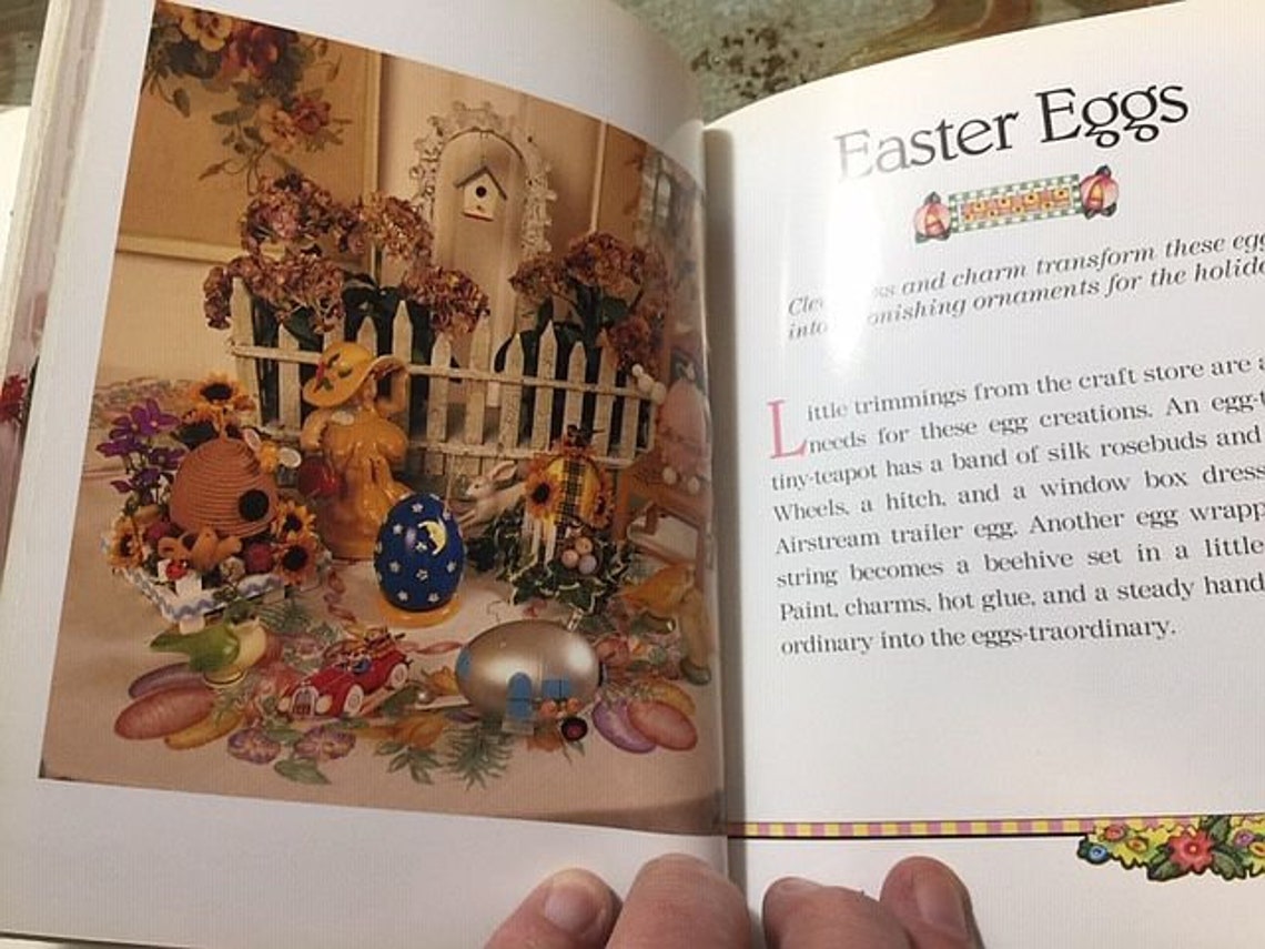 Mary Engelbreit Hb Book W/dj SPRING Craft Book 1997 - Etsy