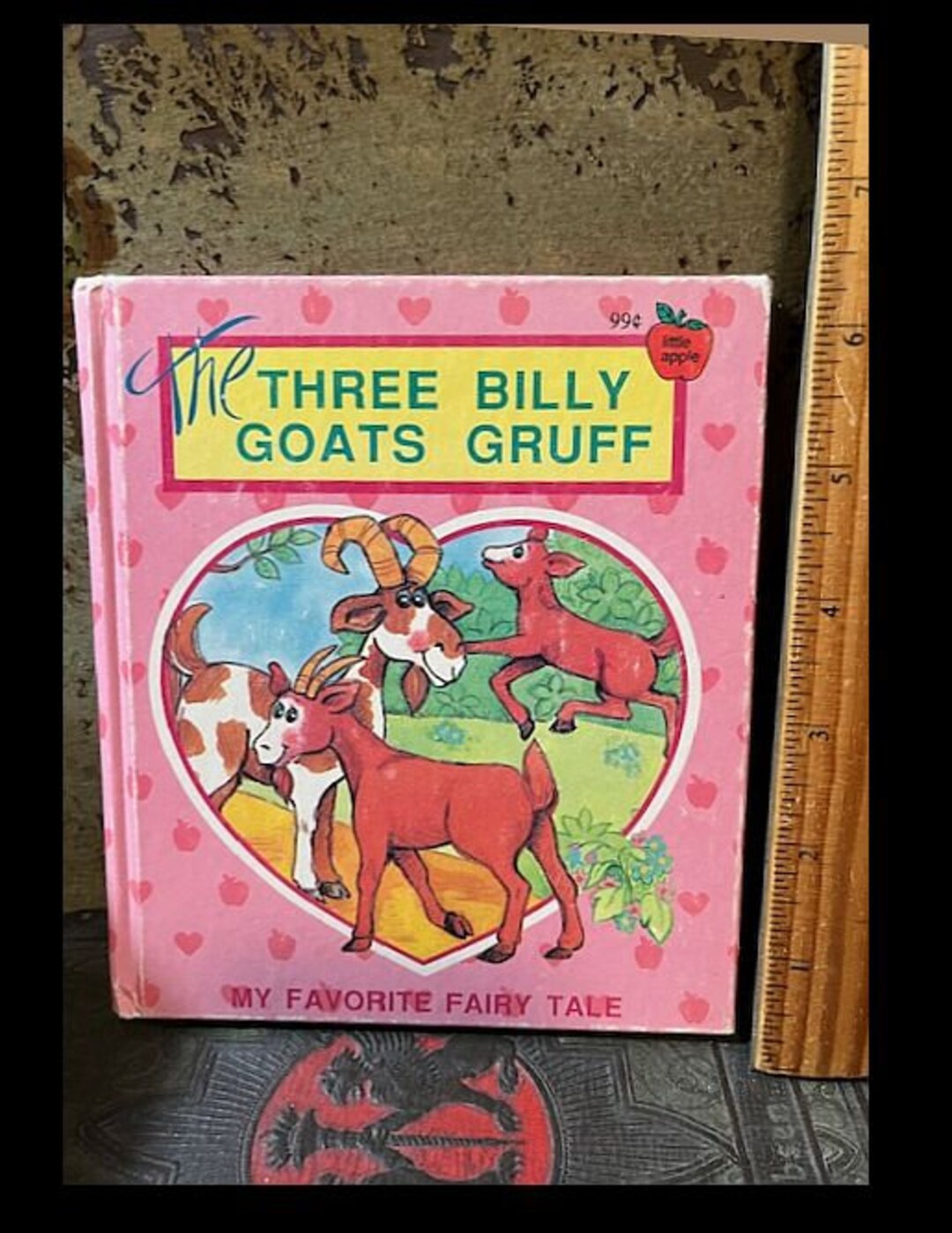 1993 the Three Billy Goats Gruff Vintage Small Childrens Book My ...