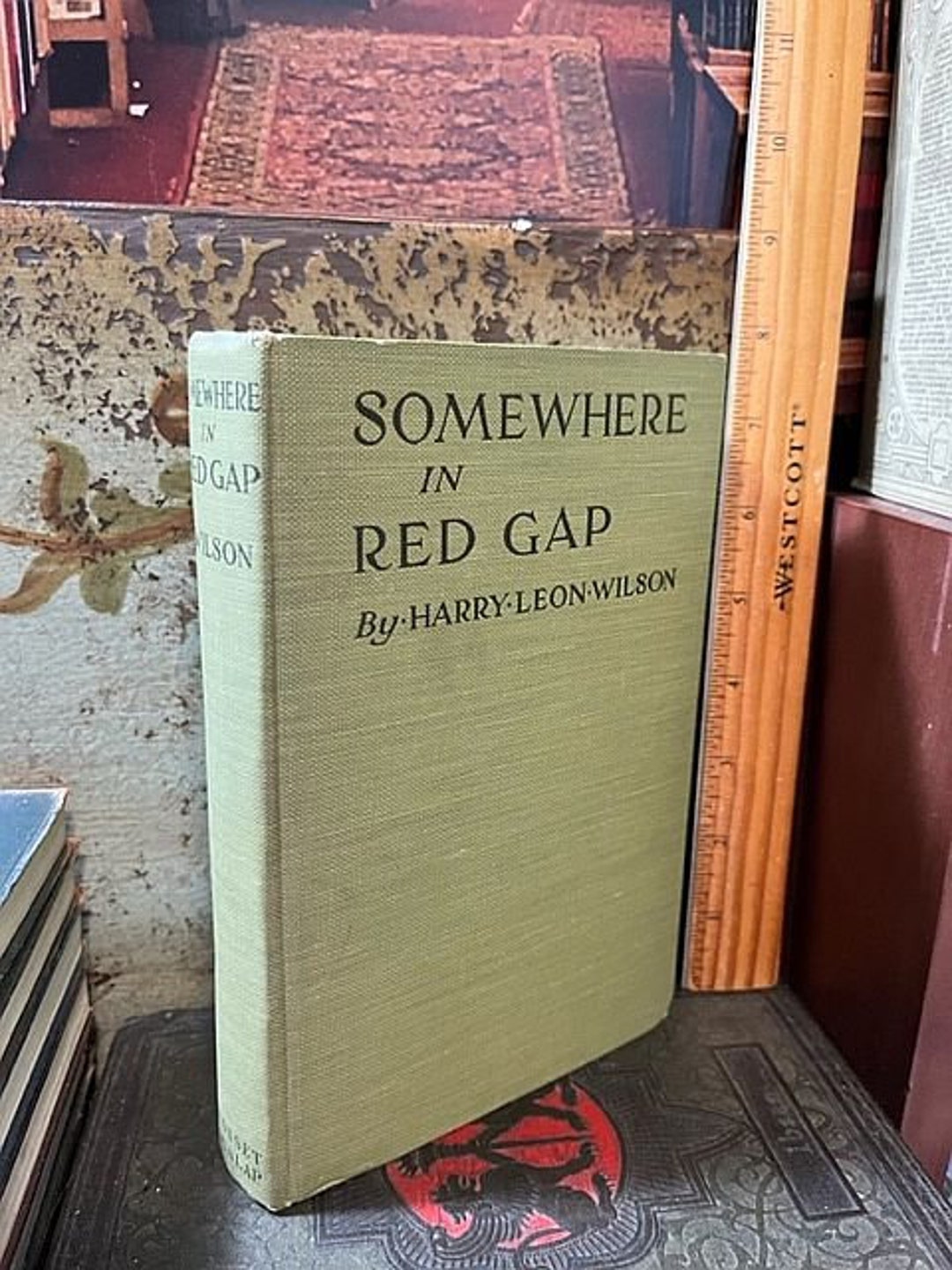 1916 Western Somewhere in Red Gap by Harry Leon Wilson Antique Vintage HB Book Early West - Etsy