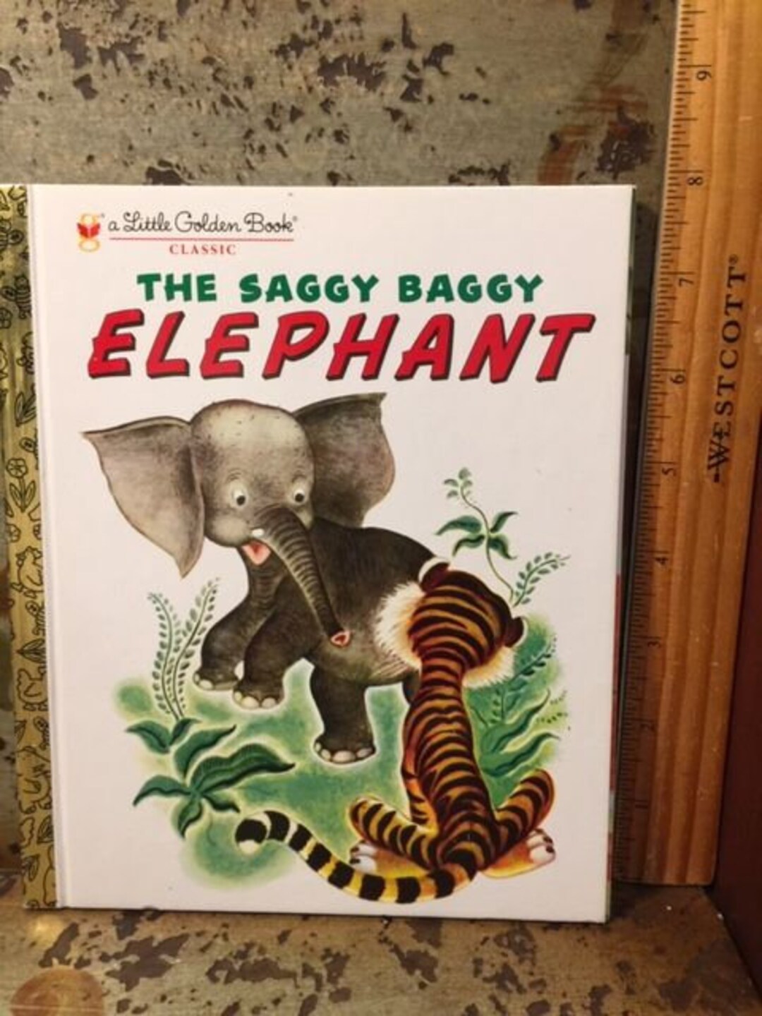 Vintage Saggy Baggy Elephant Little Golden Book Classic Story ...