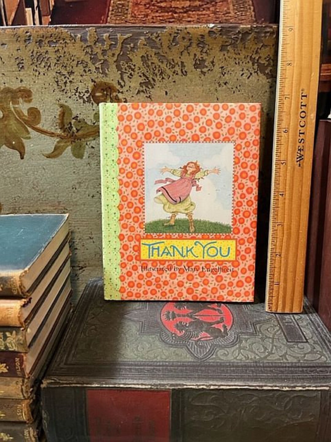 Mary Engelbreit Thank You Hb Book W/dj 1993 Appreciation - Etsy