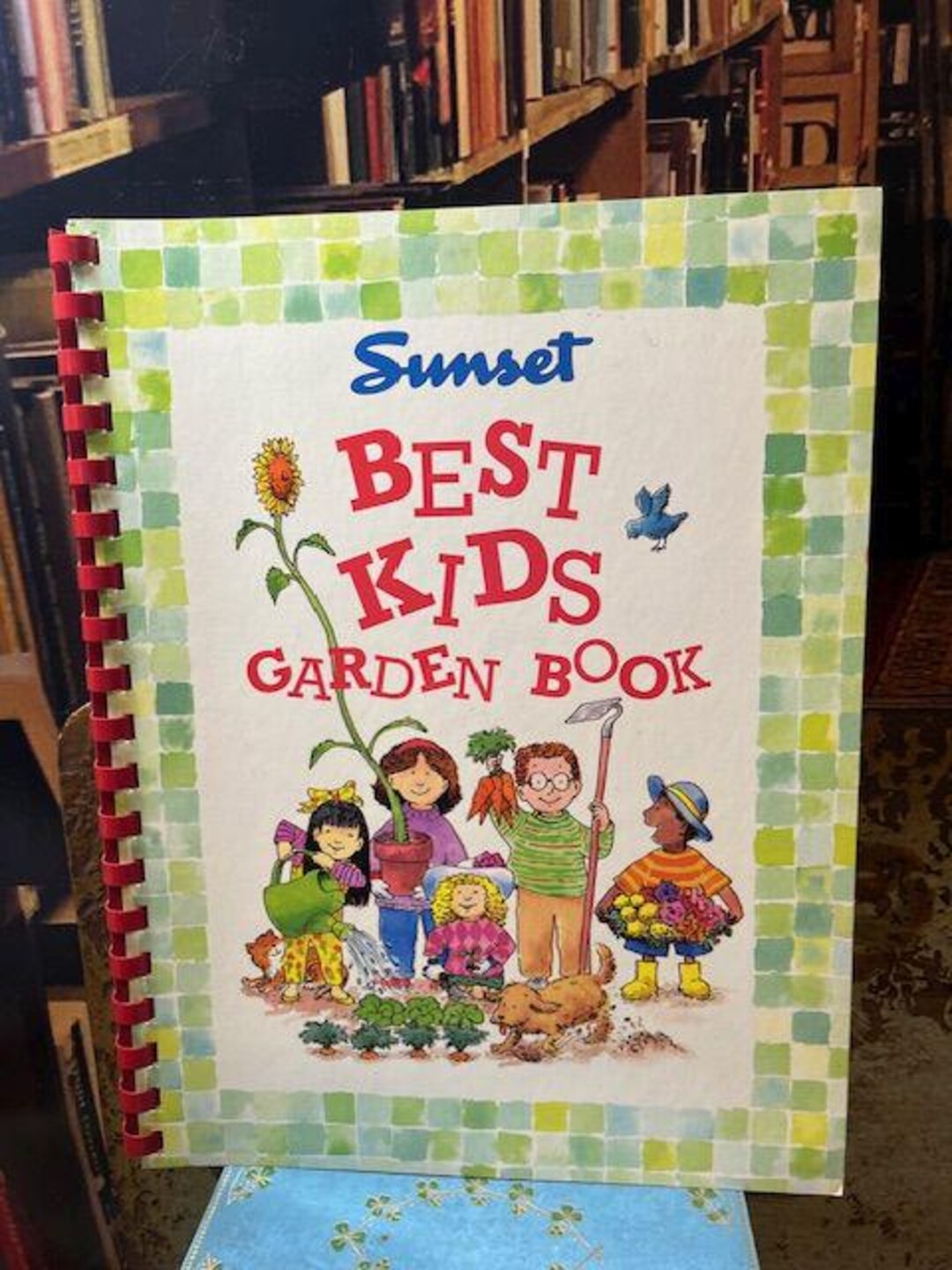 1992 Sunset Best Kids Garden Book Vintage Spiral Book Gardening ...