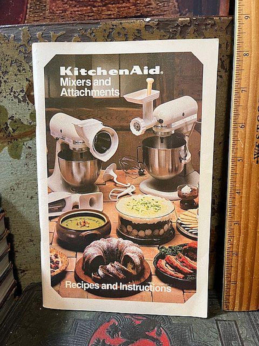 Kitchenaid Mixers and Attachments Vintage Instruction Book Booklet ...