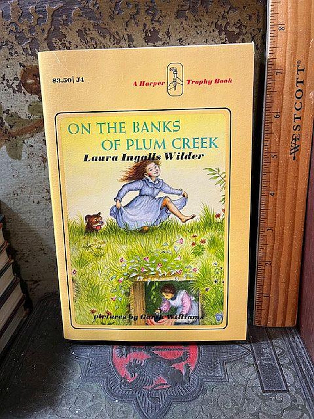 1971 on the Banks of Plum Creek PB Book by Laura Ingalls Wilder Little ...