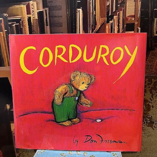 Corduroy Bear - Etsy