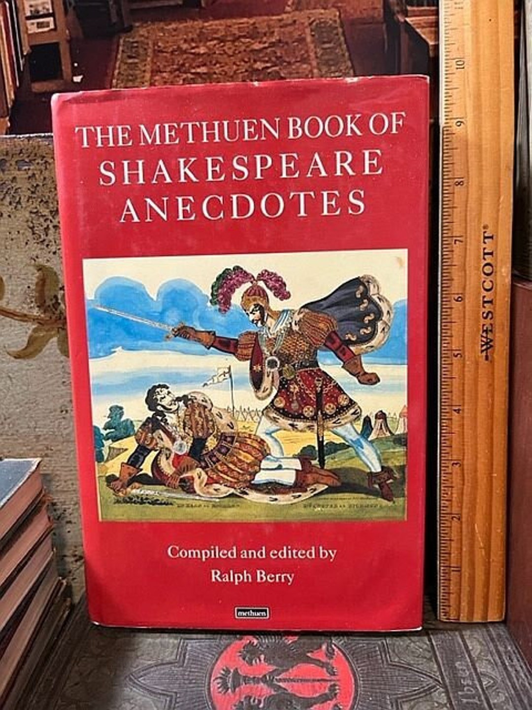 1992 the Methuen Book of Shakespeare Anecdotes Vintage Hb W/dj Book ...